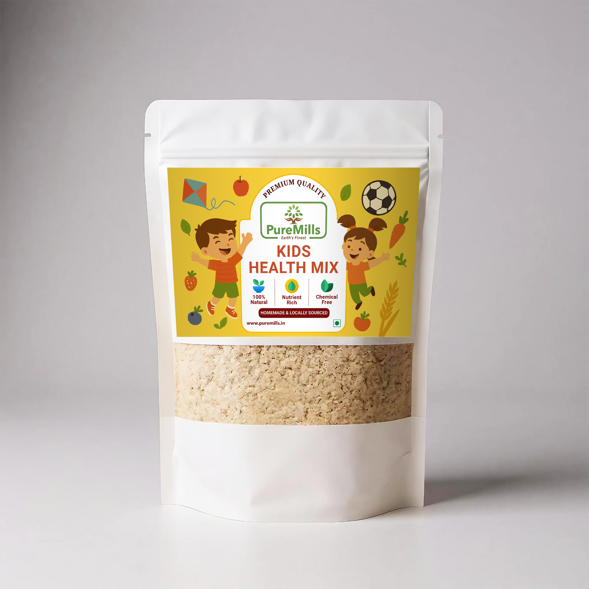 Kids Health Mix (6m–6yrs) - 200gm | General – PureMills